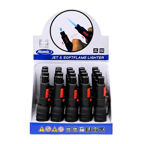 Atomic Tankboy Twinflame electronic jet and softflame Blue j 5 stuks ...